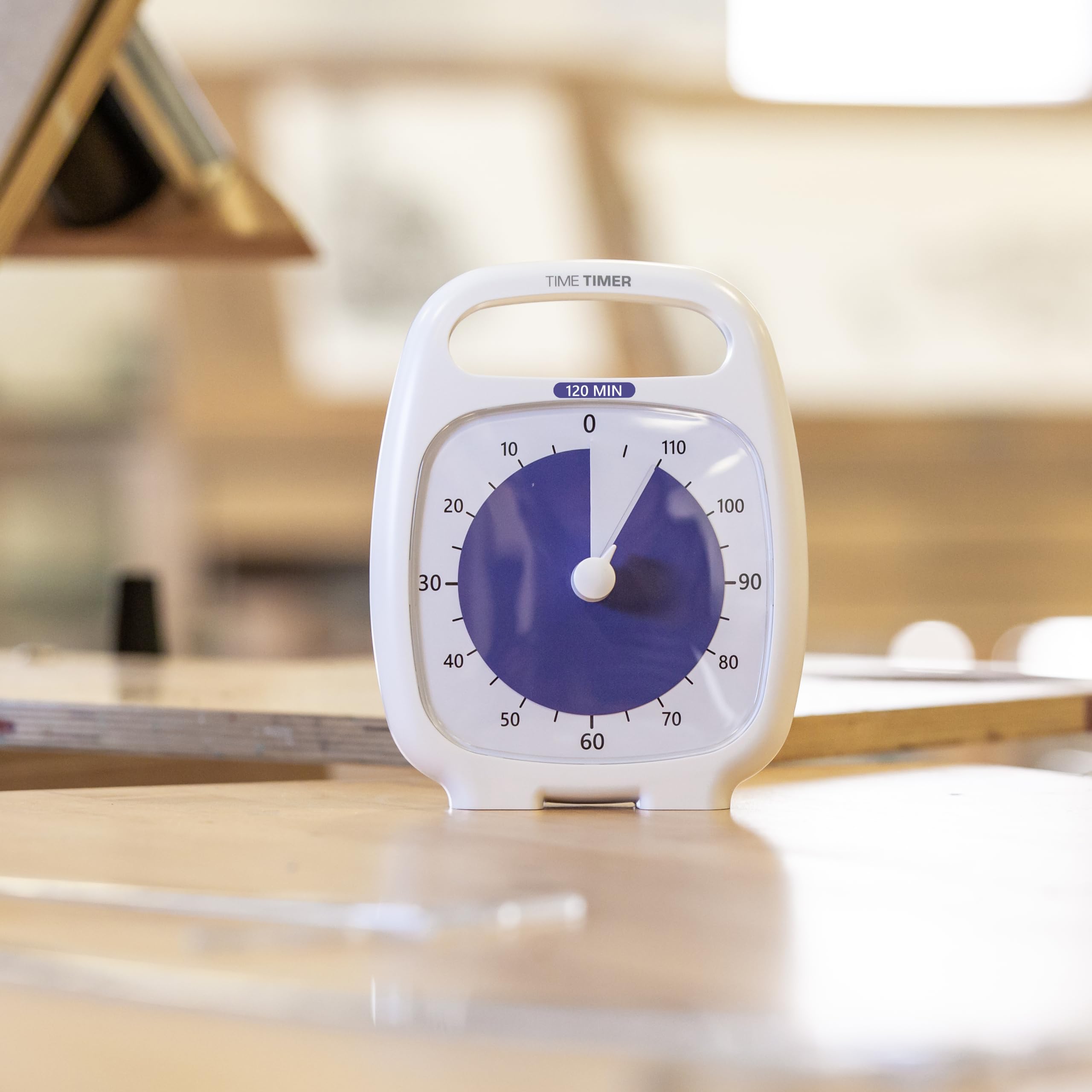 Mua TIME TIMER PLUS 120 Minute Desk Visual Timer Countdown Timer with Portable Handle for ...