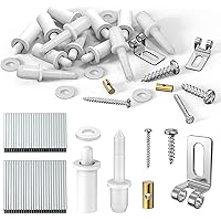 Amazon.com: Plantation Shutter Repair Kit, 102-Pack Repair Plantation Shutters Tool Set Includes ...