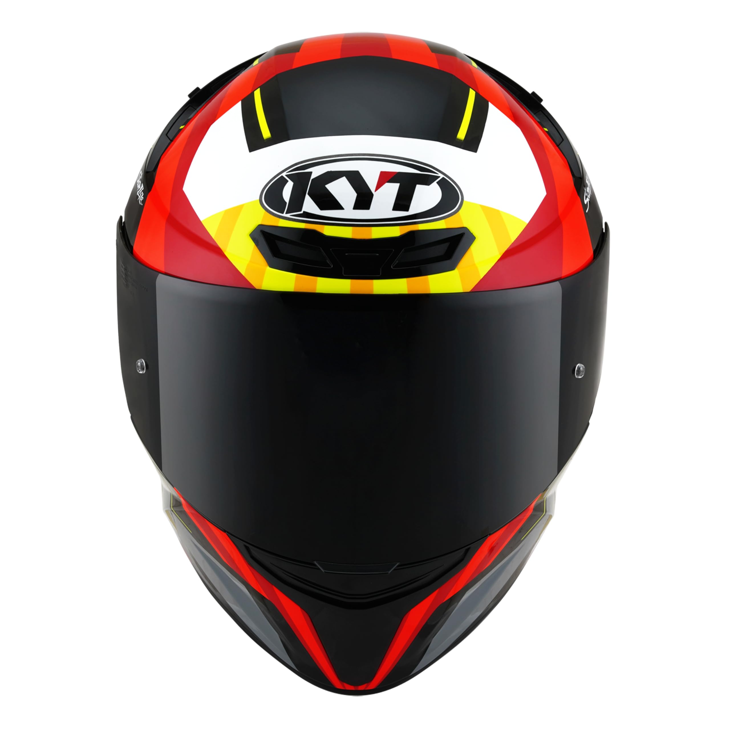 KYT TT-Course Full Face Motorcycle Helmet With Clear Visor DOT & ECE ...