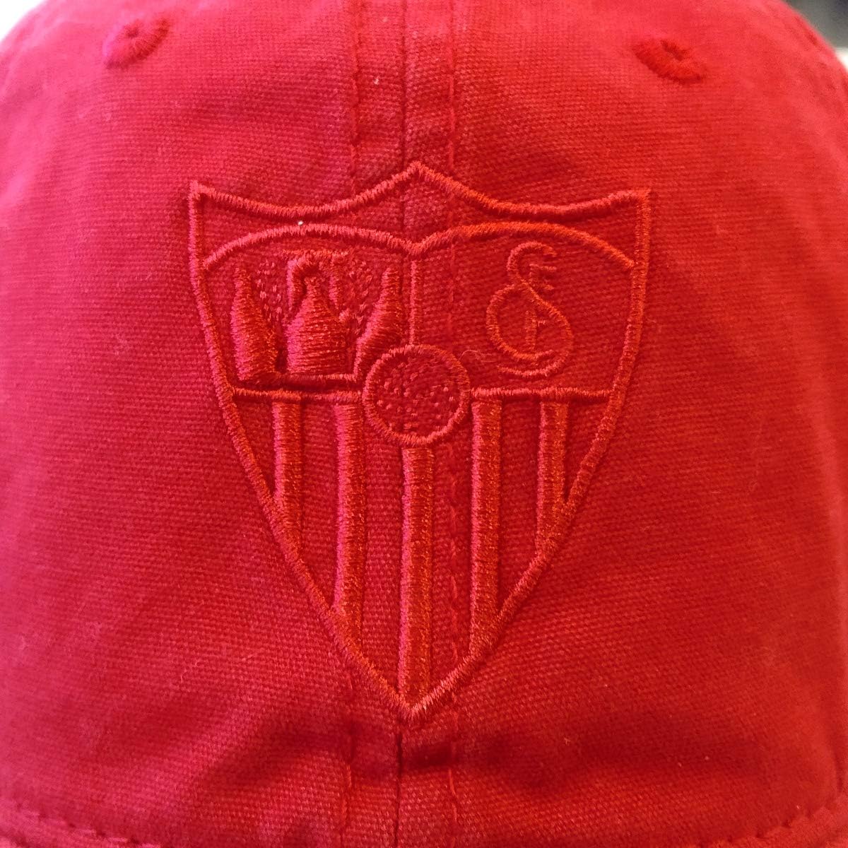 Sevilla FC Sevilla F.C. Unisex_Adult Gorra Roja Escudo Adulto Cap, red ...