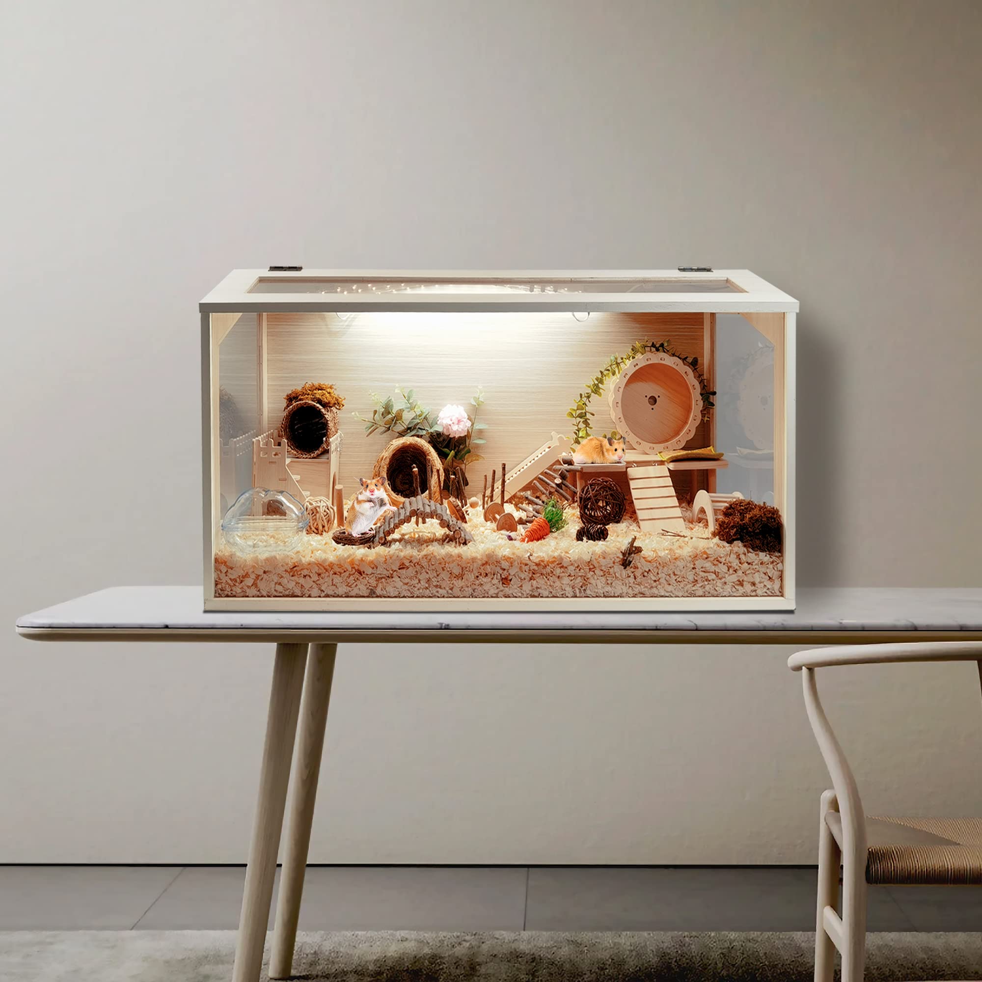 Mua Hamster Cage Wooden Extra Large Mice and Rat Habitat Openable Top ...