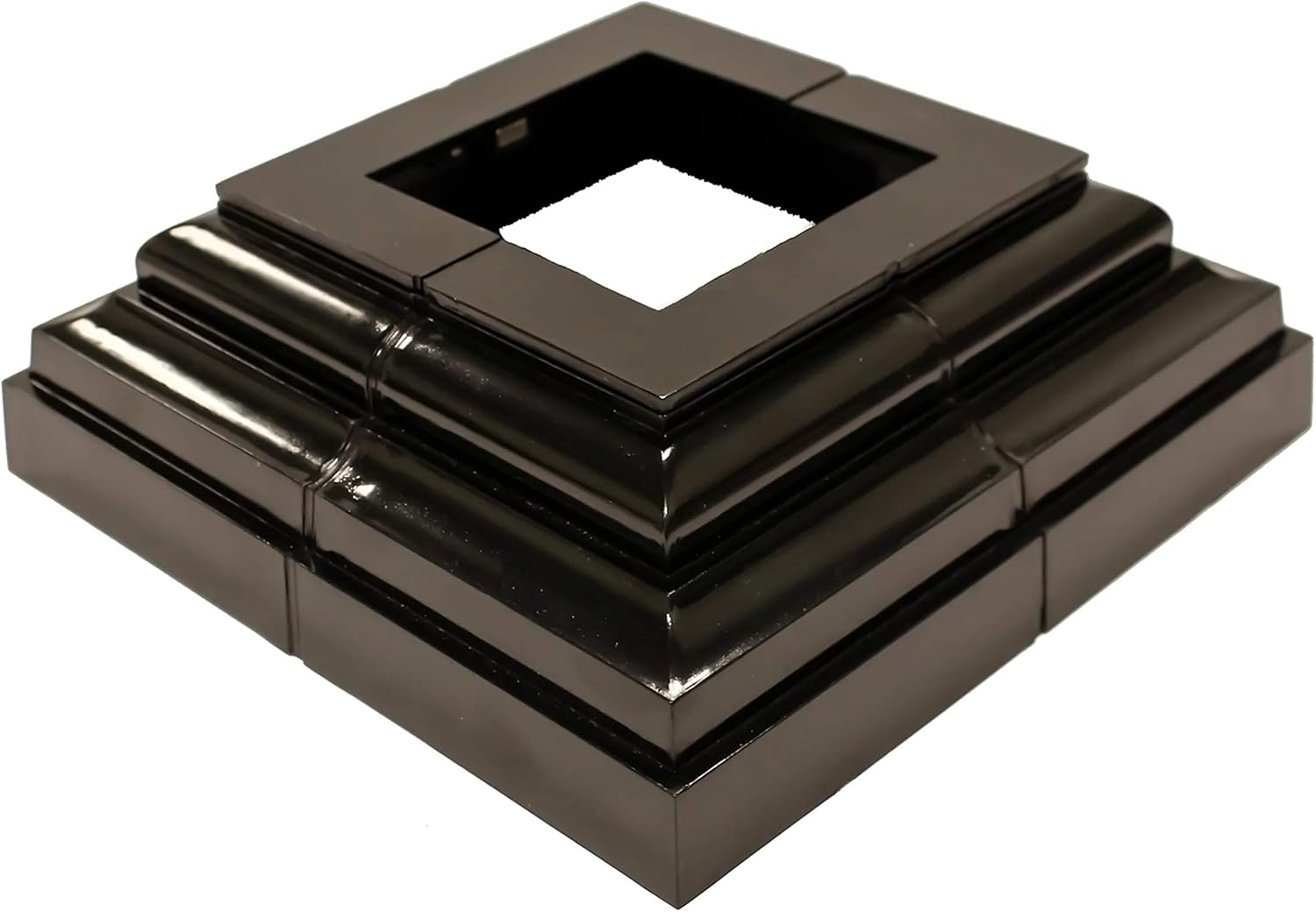 Nuvo Iron Decorative Base Post Plate Cover – Plastic Black – UPPC ...