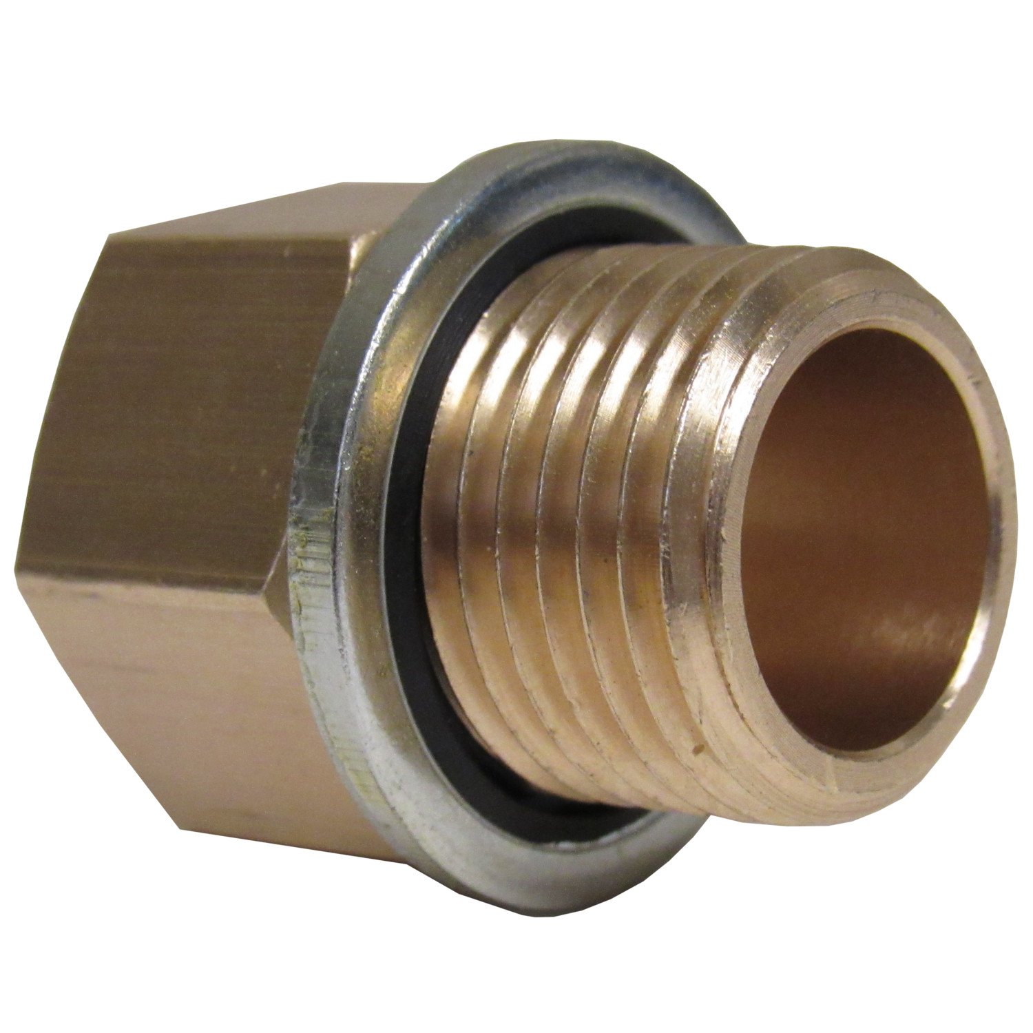BRASS ADAPTER 1 2 NPT FEMALE X 1 2 BSPP MALE WITH SEALING WASHER BRASS ADAPTER 1 2 NPT FEMALE X 1 2 BSPP MALE WITH SEALING WASHER