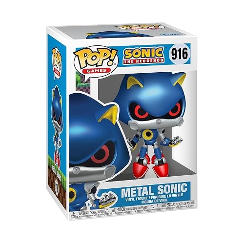 Funko POP! Games: Sonic The Hedgehog - Metal Sonic The Hedgehog - Sonic ...