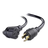 Amazon.com: Cable Matters 4 Prong 50 AMP to 30 AMP Generator Adapter (30 AMP to 50 AMP RV ...