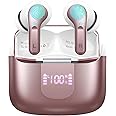Amazon.com: Wireless Earbud, Bluetooth Headphones 5.3 Stereo Bass ...