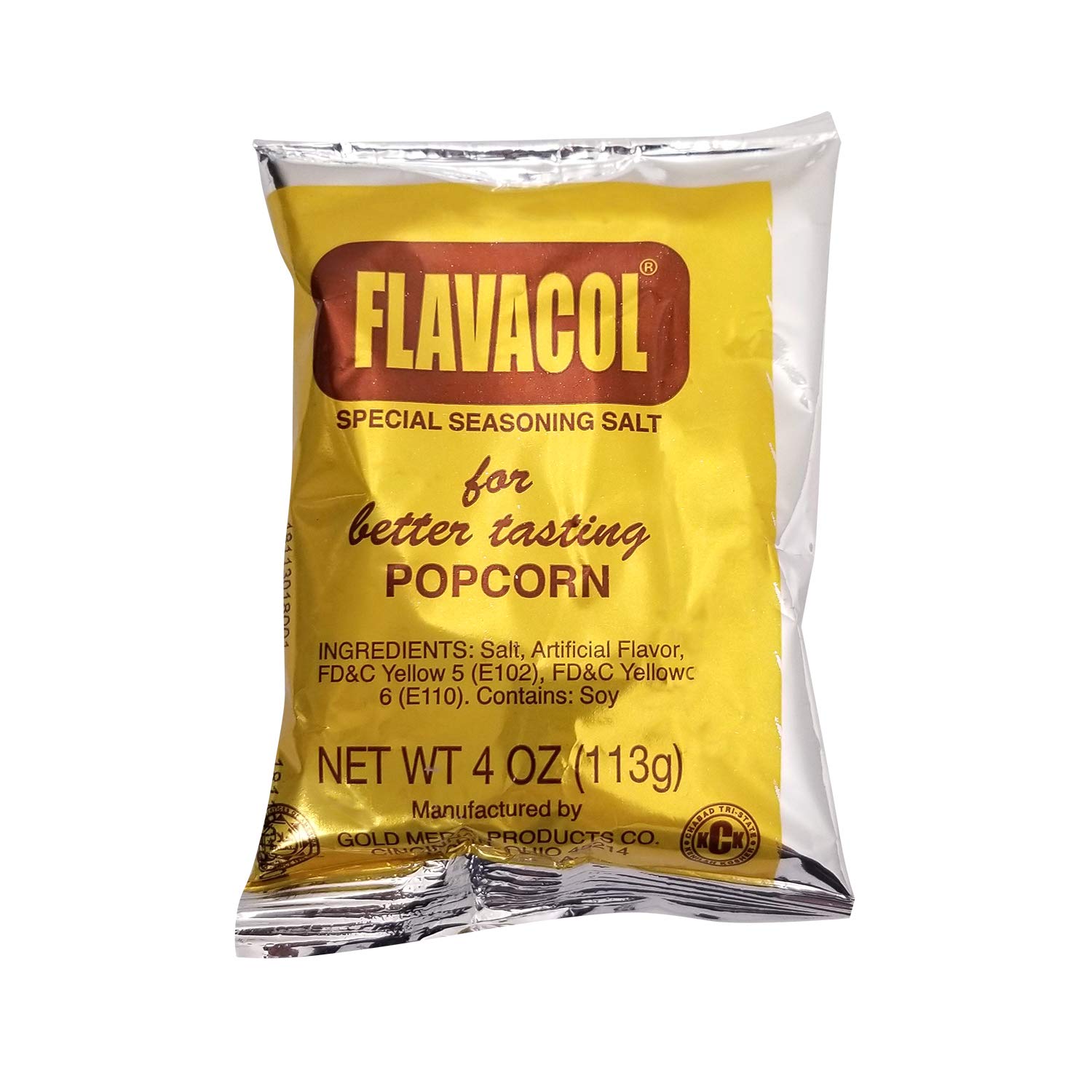 Amazon.com: Perfectware - PW-4oz Flavacol-3ct 4oz Pouches of Flavacol ...