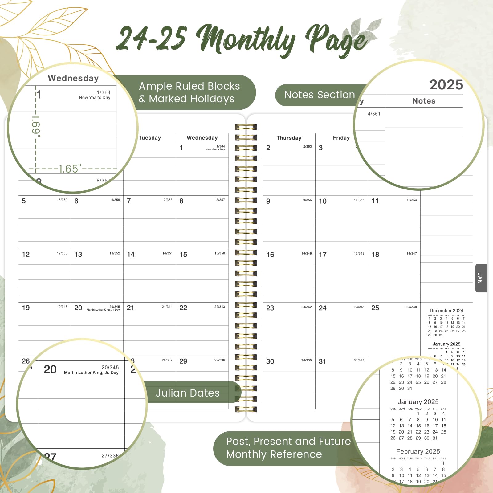 Mua 2024-2025 Appointment Book/Planner - Jul. 2024 - Jun. 2025 ...