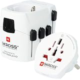 Amazon.com: Skross Pro Plus USB World Adapter Dual USB White 1.302500 ...