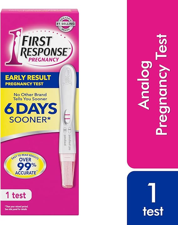 First Response Early Result Pregnancy Test Stick, 1 Test: Amazon.ca ...
