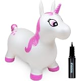 Amazon.com: Play22 Horse Hopper Blue - Inflatable Horse Bouncer Free ...
