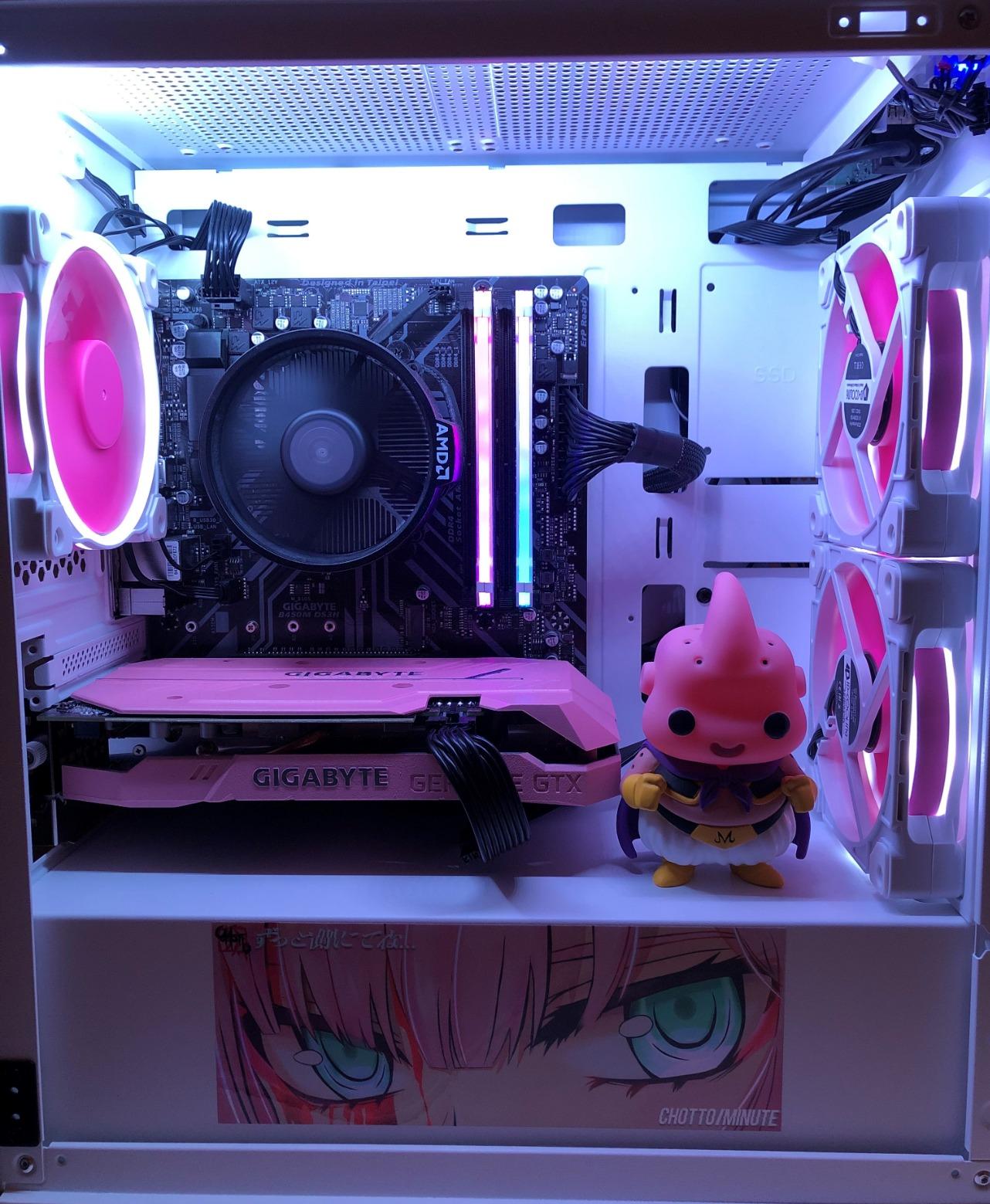 $4/mo - Finance ID-COOLING ZF-12025-PINK Case Fan 120mm 5V 3 PIN ...