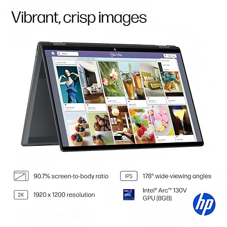 Mua HP 2025 New Envy x360 2-in-1 AI Laptop, OmniBook X Flip 16" Touchscreen 2K Display, Intel ...
