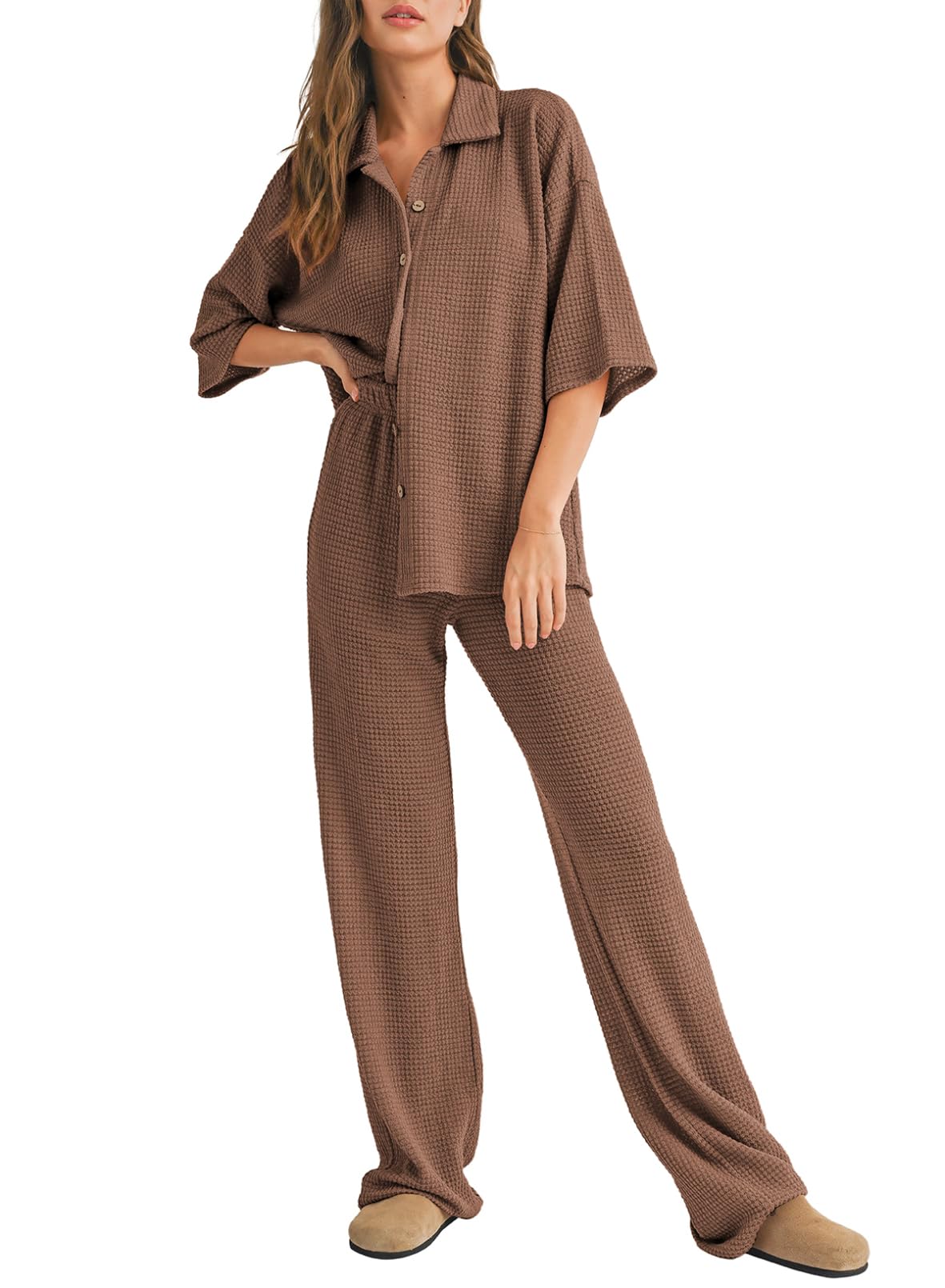 SHEWIN Matching Sets Women Clothing Lounge Set Spring Fasion 2025 ...