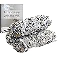 Amazon.com: Soul Sticks 4 Inch 3 Pack Organic White Sage Smudge Smudging Sticks | Bulk ...