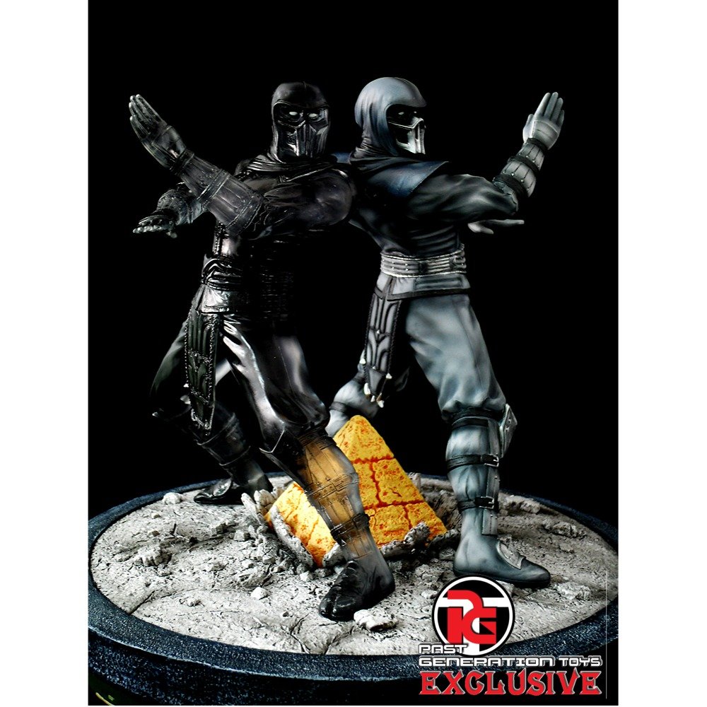 Noob Saibot and Shadow Clone Mortal Kombat Exclusive Statue: Amazon.co ...