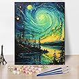 Amazon.com: TUMOVO Paint by Number for Adults, Starry Sky Paint by ...