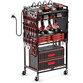 Amazon.com: HapiRm Power Tool Organizer Cart - Tool Cart on Wheels with ...
