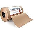 Amazon.com : (24" x 1200 ft) - Natural Kraft Paper, 30 Lb. Basis Weight ...