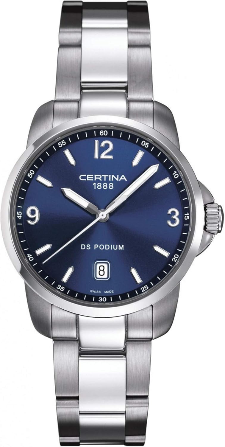 Certina Herren-Armbanduhr XL Analog Quarz Edelstahl C001.410.11.047.00: Amazon.de: Uhren