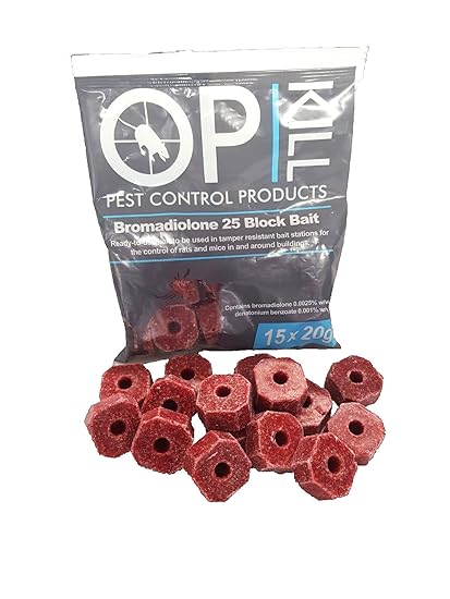 Opkill Mice & Rat killer Poison - 300g Strongest Bait Available ...