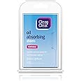Amazon.com : Clean & Clear Oil Absorbing Facial Sheets, Portable ...