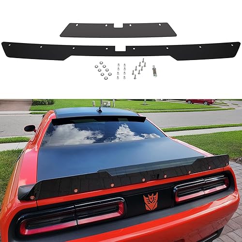 Bonbo Rear WickerBill Spoiler Fits for Dodge Challenger 2015-2022 2023 ...