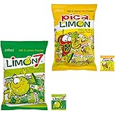 Amazon.com : 2 Pk. Limon 7 Salt & Lemon Powder Mexican Candy 100 Pieces ...