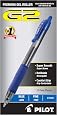 Pilot G2 Retractable Premium Gel Ink Roller Ball Pens, Fine Point, Blue ...