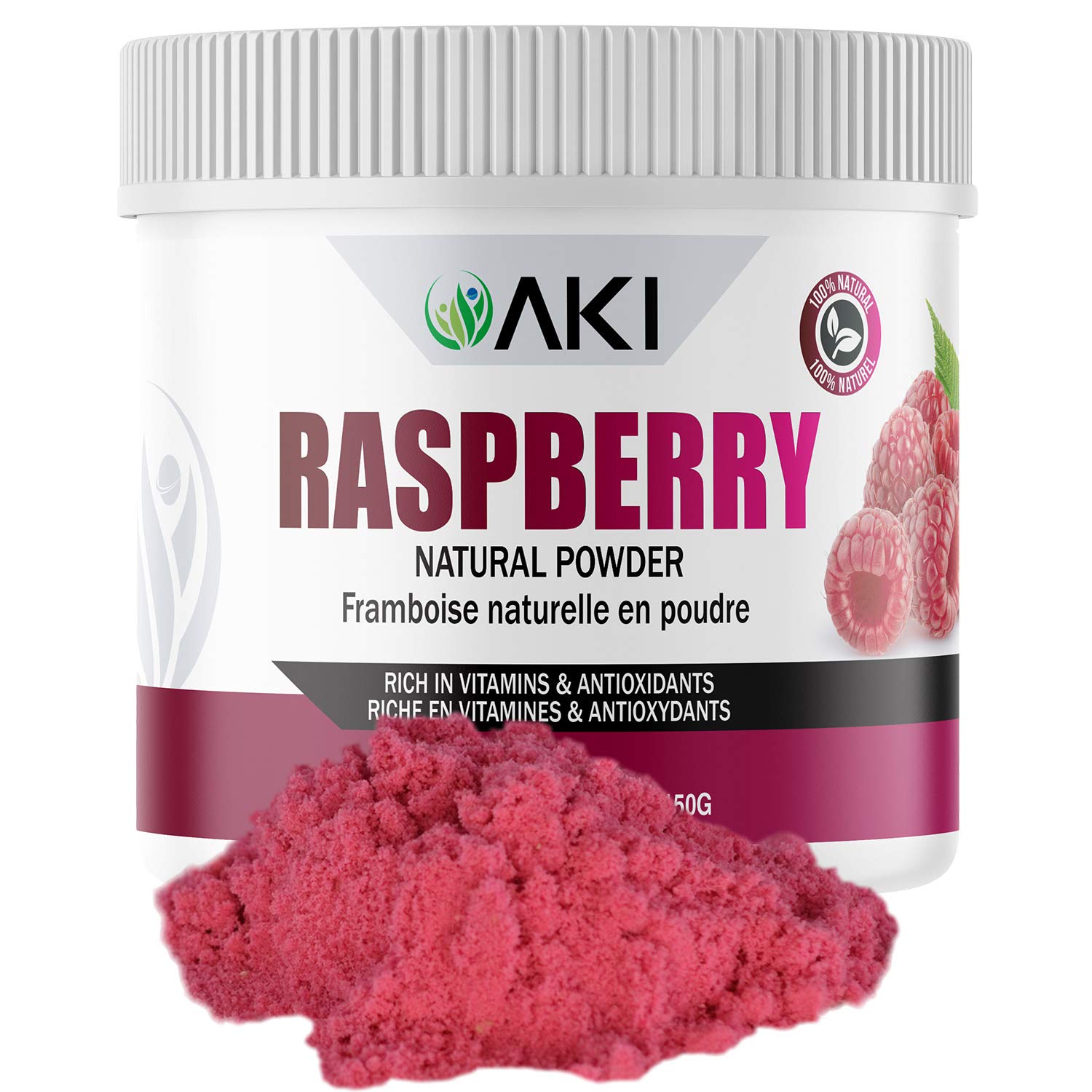 Mua AKI Dried Sugar-Free Raspberry Powder - Ideal for Baking, Flavoring ...