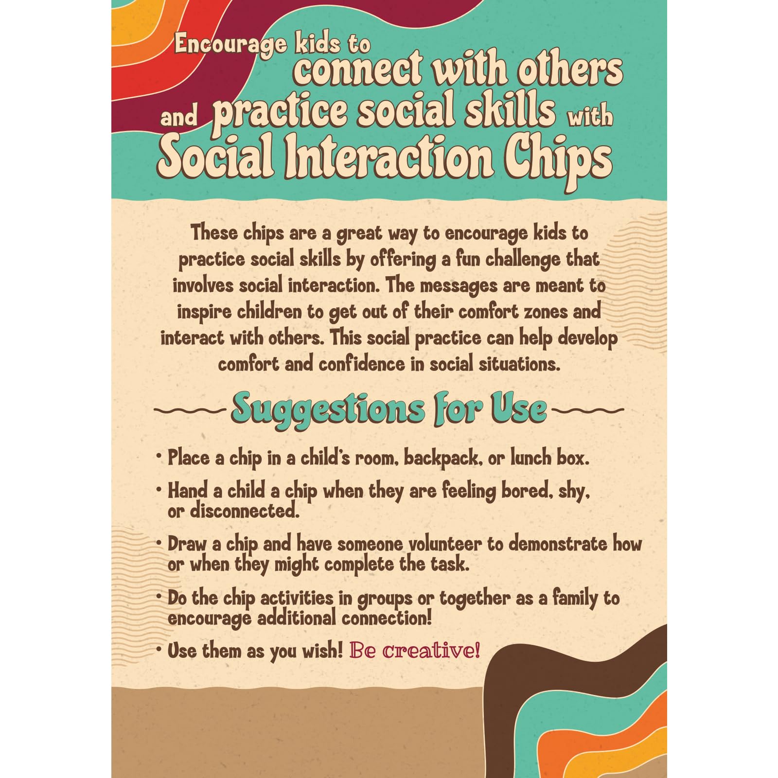 Mua Really Good Stuff Classroom Social Interaction Chips – Set of 40 ...