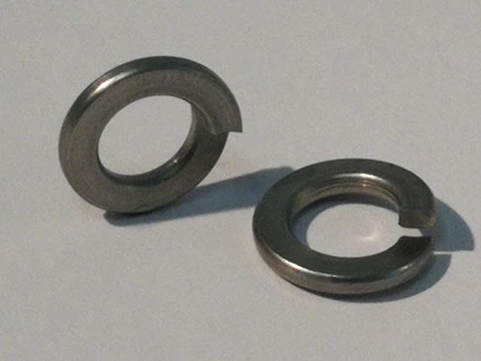 10 Stück Federringe DIN 127 Form A Edelstahl A2 (Edelstahl V2A, M6): Amazon.de: Baumarkt