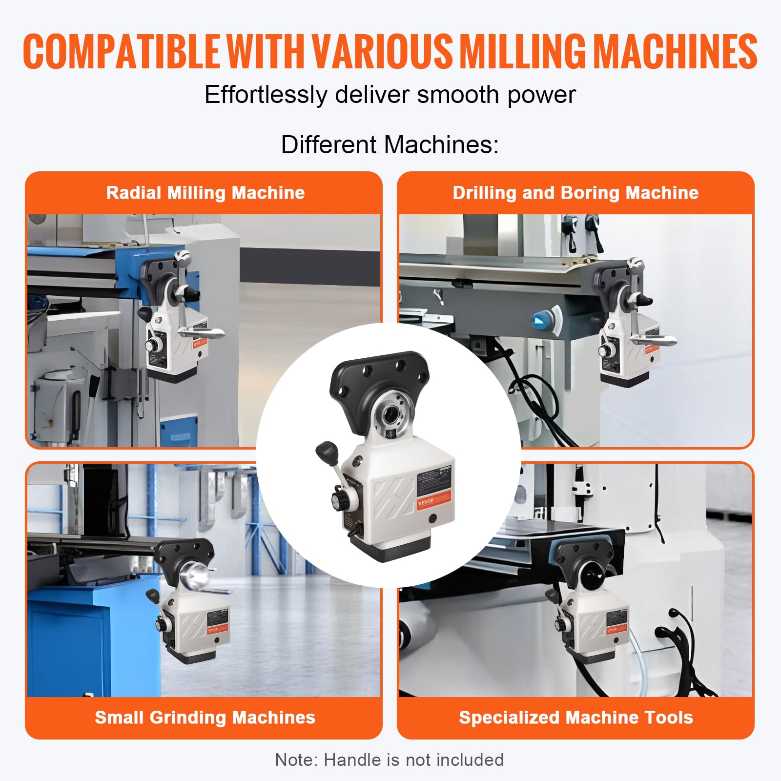 Mua VEVOR X-Axis Power Feed for Milling Machine, 150 in-lb Torque, 0 ...