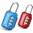 GIVERARE 2 Pack Combination Lock, 3-Digit Padlock Keyless, Resettable ...