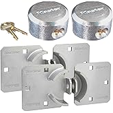 Master Lock Pro Series Hidden Shackle Padlocks, Keyed Alike 6271NKA-2 w ...
