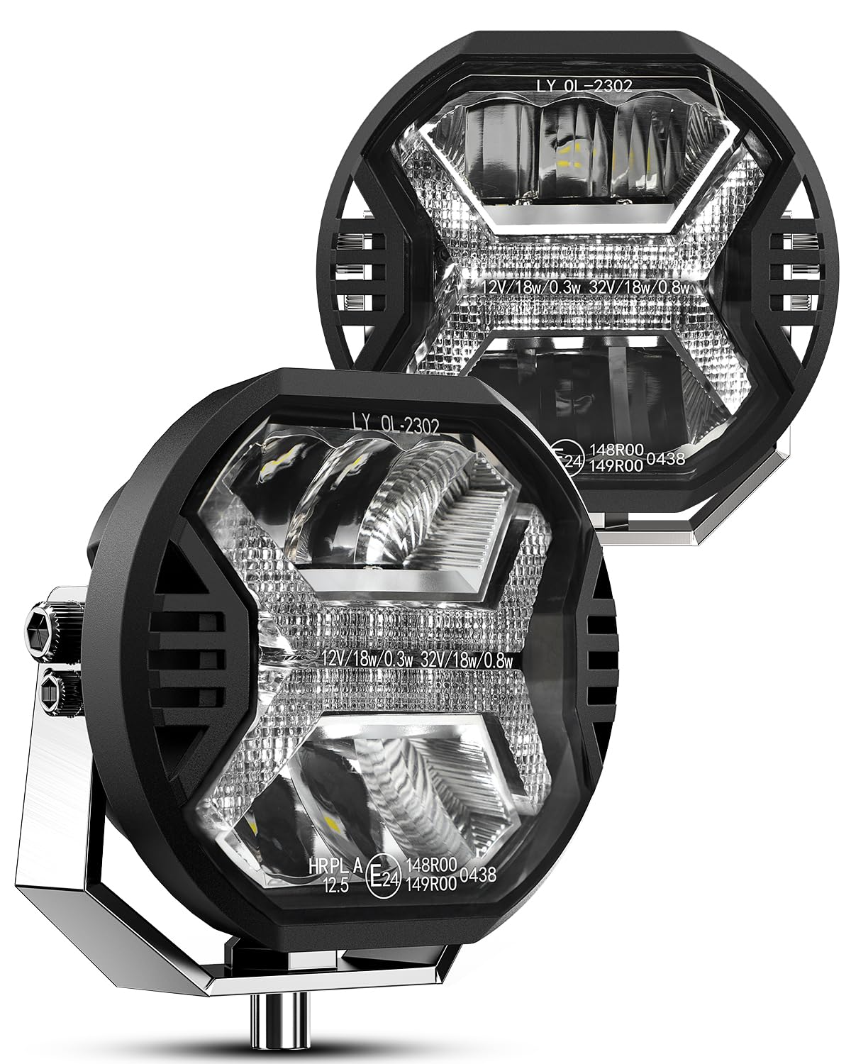SPL LED Pods Offroad Driving Light Cube, 3.8 Inch 48W 10000LM ...