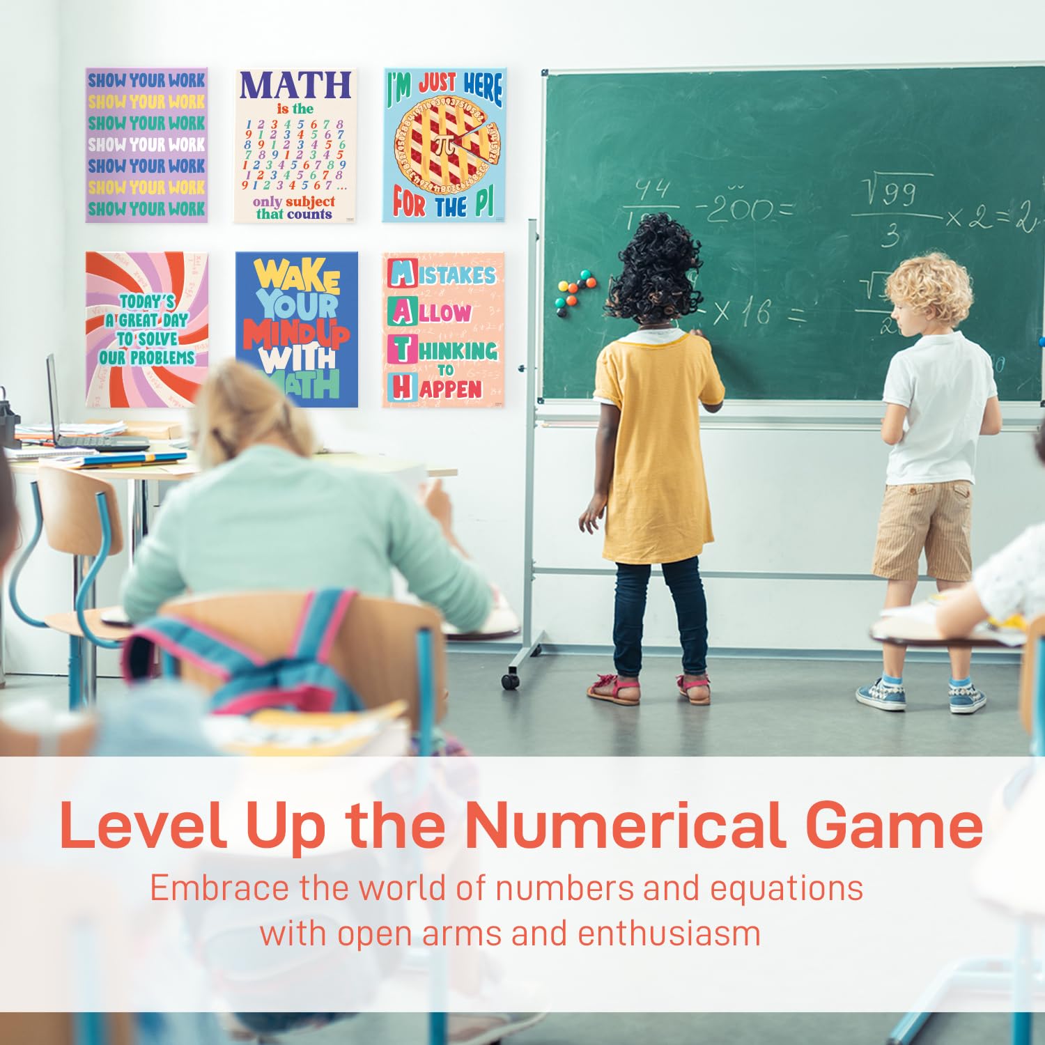 Mua S&O Math Posters for Elementary School - Math Classroom Decor ...