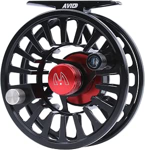 Maxcatch Avid Fly Reel with CNC-machined Aluminum Alloy Body 1/3, 3/4 ...