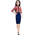 Amazon.com: Barbie Political Candidate Doll, Tall Black-Haired Doll for ...