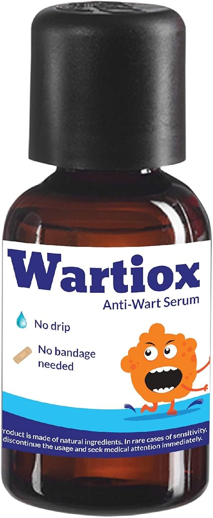 Sérum anti-verrues par WARTIOX I 30 ml I Traitement anti-verrues ...