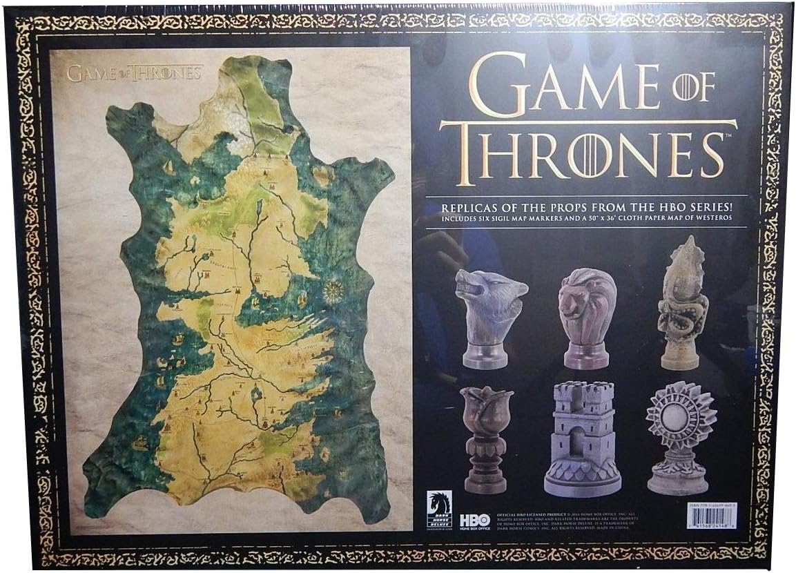 Game of Thrones Map Marker Set W/ Map – BigaMart