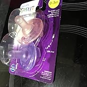 Philips 2 Pack AVENT Soothie Pacifier, Pink/Purple, 0-3 Months: Amazon ...