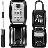 Amazon.com: AMIR Extra Large Lock Box - Push Button Combination Lock with Resettable 12-Digit ...