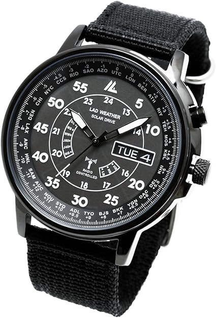 [Lad Weather] Radio Controlled, Solar Powered Automatic Time Correction ...