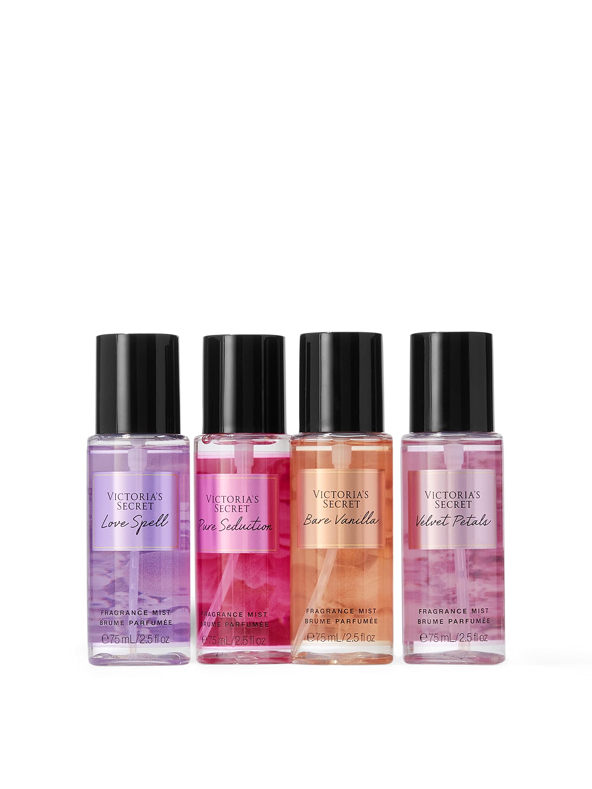 Mua Victoria's Secret Fragrance Mist Collection 4 Piece Mini Mist Gift Set: Love Spell, Pure ...