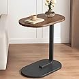 Amazon.com: Yhucertk C Table End Table, Couch Tables That Slide Under, C Shaped Side Table ...