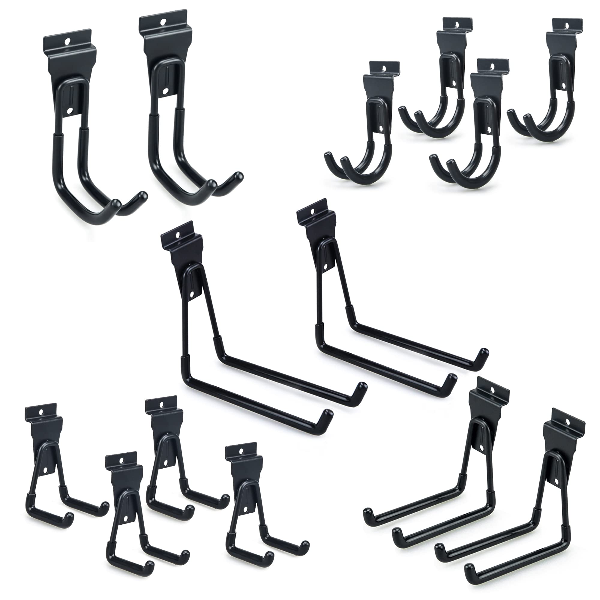 Dobures Slatwall Hooks Garage Hooks, SlatWall Accessories, Multi Size ...