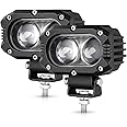 Amazon.com: CO LIGHT LED Pod Spot Lights 2PCS 4 inch 96W LED Fog Lights ...