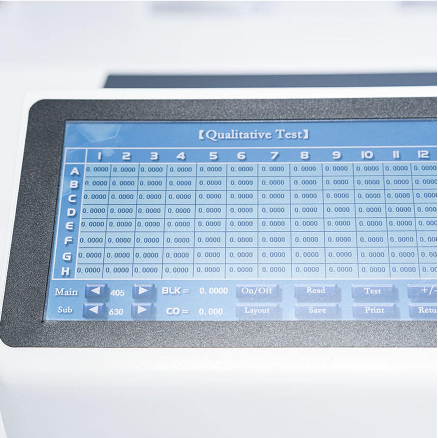 Mua 96 Well Microplate Elisa Reader with Vertical 8 Optical Channels ...