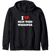 Amazon.com: I Love Men Who Whimper Funny I Heart Men Who Whimper T ...